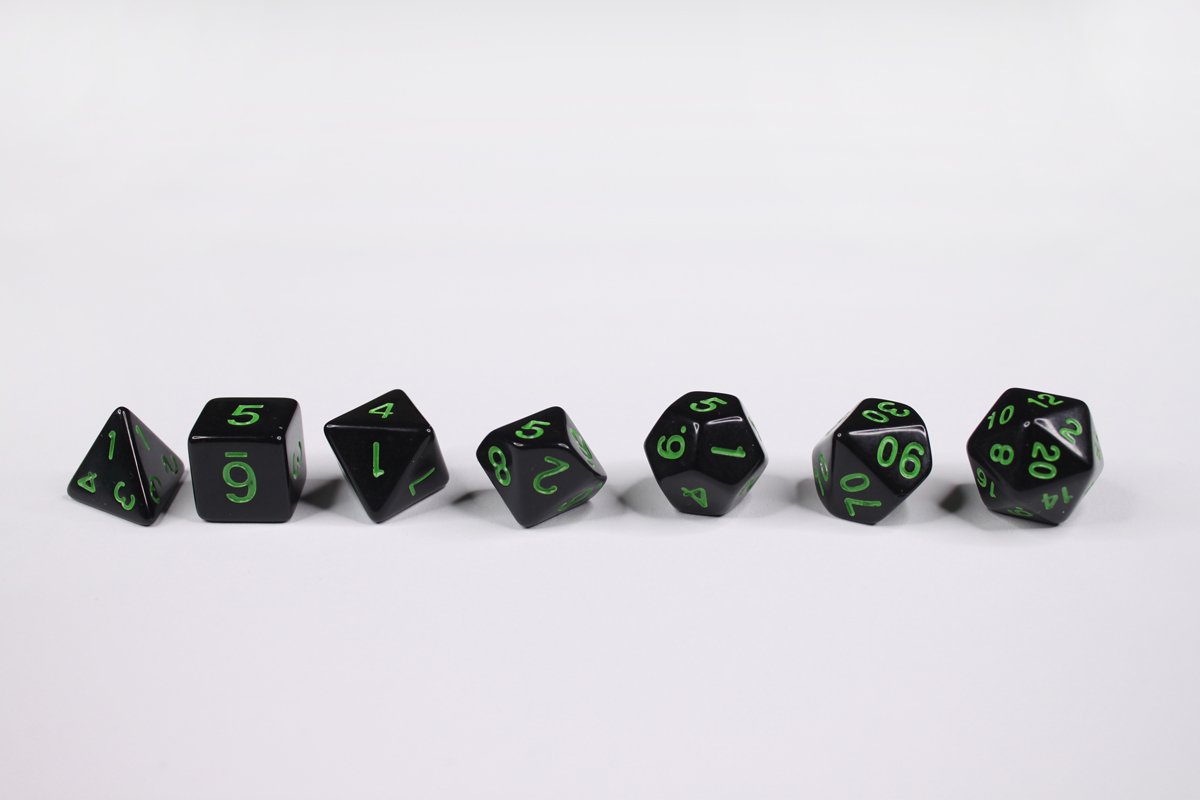 Cultist Sigil Dice Set – Squirrel Hoard